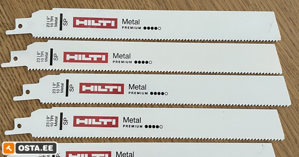 HILTI tiigersae terad 5tk..Uued!!! (205025088) - Osta.ee