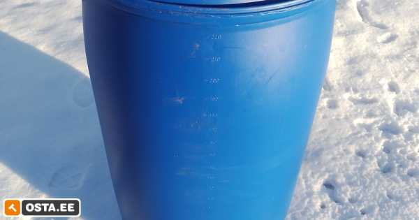Plast vaat 220L Tünn (191535987) - Osta.ee