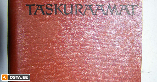 Raamat MATKATARKUSTE TASKURAAMAT 1964! (207181855) - Osta.ee