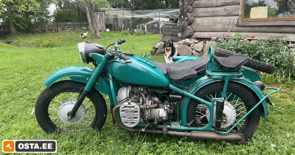 Külgkorviga mootorratas Ural M-72 19kW (216046555) - Osta.ee