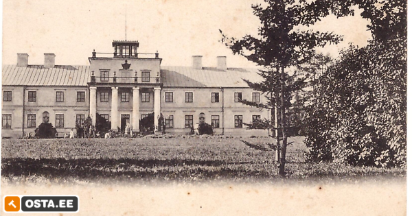 Tsaariaegne trükipostkaart Karula mõis Karula kk. ca 1910 a. (216504001 ...