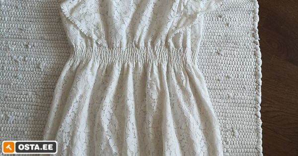 Valge pits kleit 40/42 (199804784) - Osta.ee