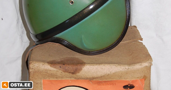 Nõukaaegne motokiiver ehk "munakoor" koos karbiga 1961a.!!!! (136438421 ...