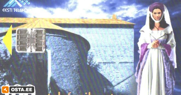 Eesti telefonikaart Valge daami legend, Haapsalu, 1998 (205123950 ...