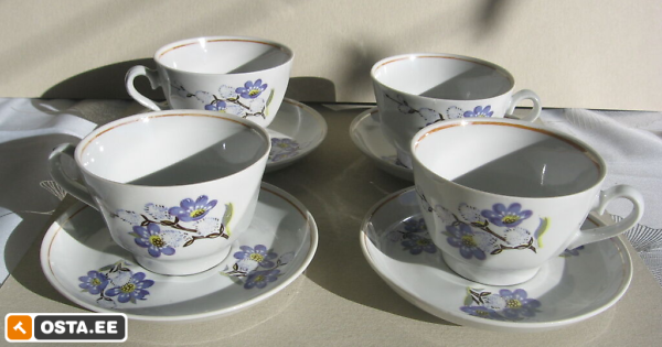Kohvitassid, RIIA, 4 tk (190528339) - Osta.ee