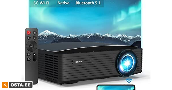 MEGA! NexiGo PJ20 Bluetooth Projector, Native 1080P! (194087601) - Osta.ee