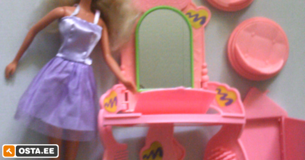 Barbie tualettlaud, 1990 Mattel (211570890) - Osta.ee
