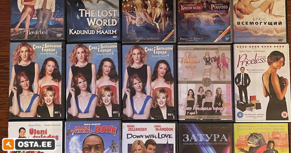 Erinevad DVD filmid 15 tk (201207107) - Osta.ee