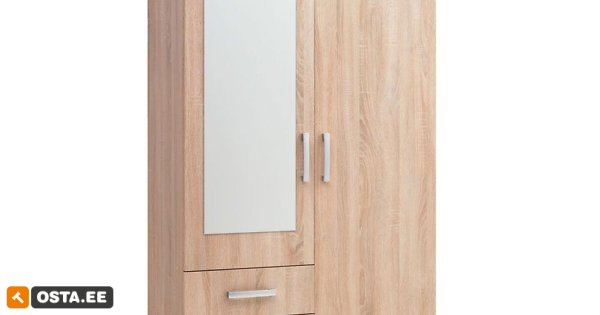 Riidekapp peegliga (195488802) - Osta.ee