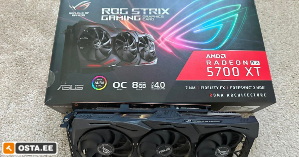 ASUS ROG Strix AMD Radeon RX 5700XT (194087613) - Osta.ee