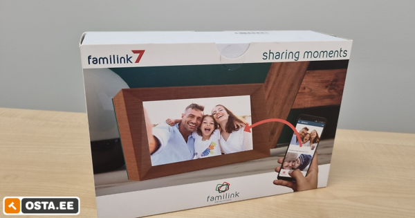 SUPER! Nutikas Familink 7" digitaalne pildiraam - Wifi +3G (200433758) - Osta.ee
