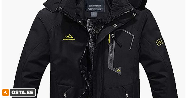 MEGA! TACVASEN - Meeste Talvine Veekindel Jope, 2XL! UUS! (184025114) - Osta.ee