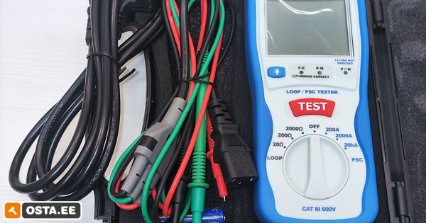 PeakTech 2715 Digital LOOP/PSC loop impedence tester,CAT III (228417798 ...