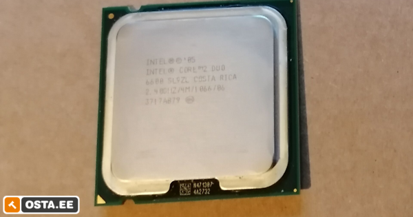 Core2 Duo E6600 socket 775 (199671033) - Osta.ee
