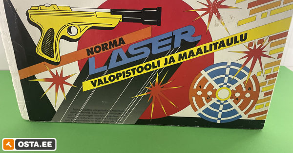 Norma eksport plastikust laser püstol koos märklauaga Karp. (204239961 ...