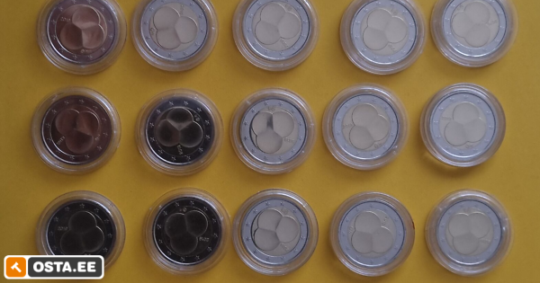 Haruldased Soome 2.eurosed 25 tk.2019 UNC (206671027) - Osta.ee