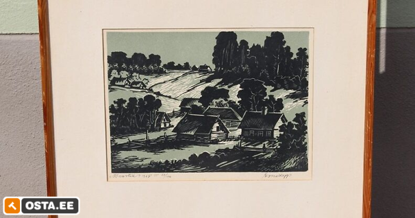 ESKO LEPP "MAASTIK" - 1968 - VÄGA ILUS TÖÖ ! ! ! (210824113) - Osta.ee