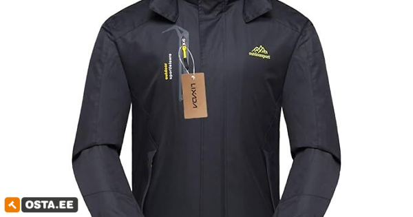 MEGA! Meeste veekindel talvejope, 2XL must! UUS! (204184267) - Osta.ee