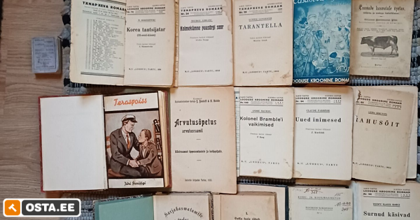 Vanad raamatud. (221562756) - Osta.ee