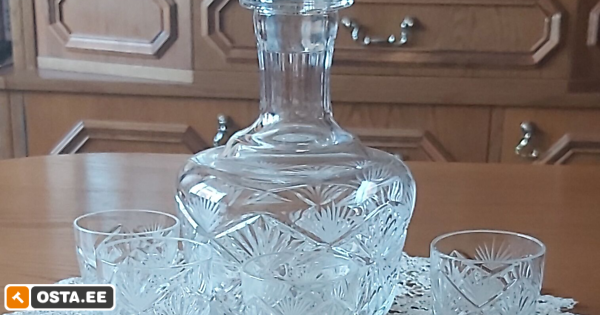 Karahvin kristallist +4 pitsi (215948160) - Osta.ee