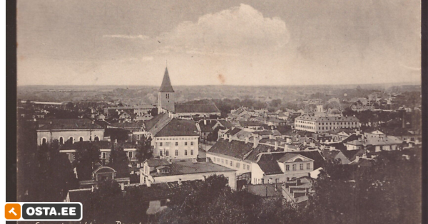 Dorpat/ Tartu Gesamtansicht 1918 Feldpost (K-28) (173619608) - Osta.ee