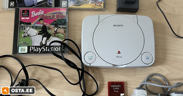 sony playstation 1 konsool ja mängud (196242361) - Osta.ee