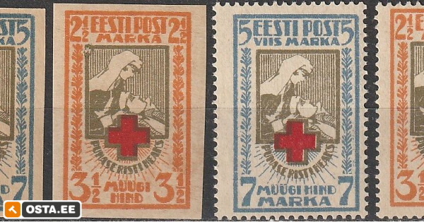 Eesti 1921 Punane rist** (207859799) - Osta.ee
