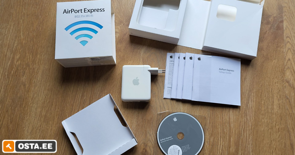 Apple airport express 802.11n Wi-Fi Model A1264 (202091813) - Osta.ee