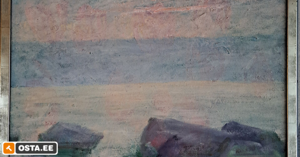 Eesti kunsti klassika - Leili Muuga haruldane õlimaal 1987.a (227665135 ...