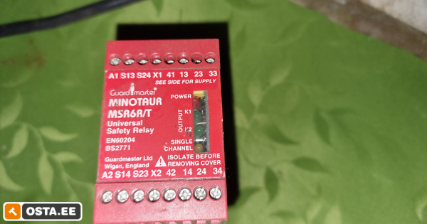 Minotaur MSR6R/T Universal Safety relay (191266217) - Osta.ee