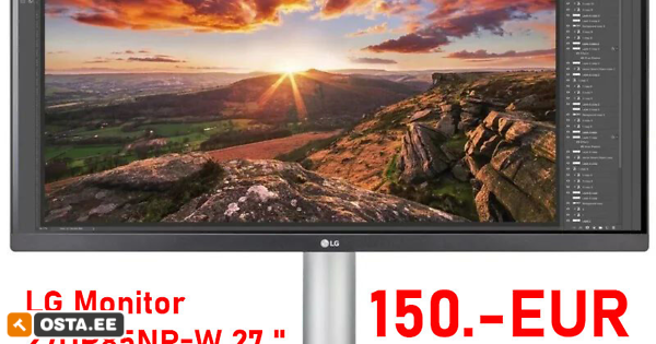 LG 27UP85NP-W 27" UHD 4K HDR IPS Monitor with USB Type-C (229896219 ...