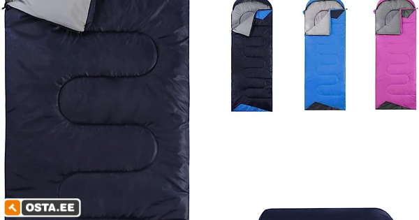 MEGA! JEAOUIA Kerge veekindel magamiskott survekottidega UUS (197084639 ...