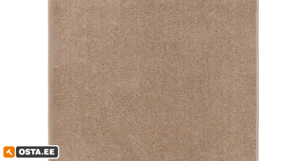 Vaip, lühike narmas, 140 x 200 cm, pruun (179432246) - Osta.ee