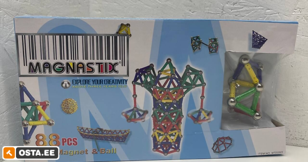Magnetiline konstruktor Magnastix UUS (200014793) - Osta.ee