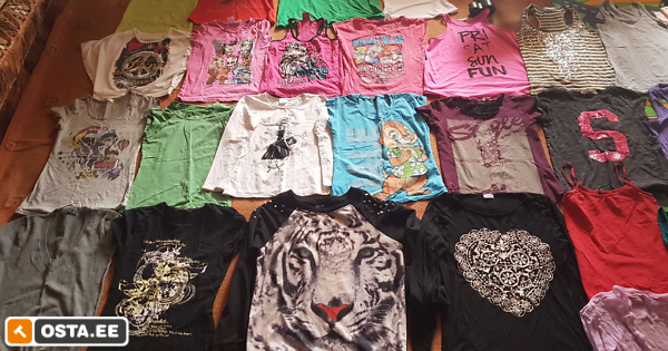 Riided hulgi kampsun, seelikud, kleidid, pluusid, särgid jpm (193994682 ...