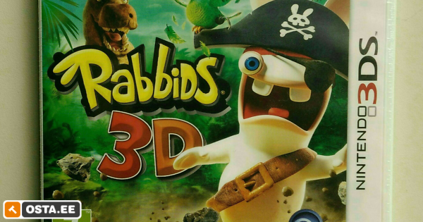 3DS RABBIDS 3D uus,kiles (209445133) - Osta.ee