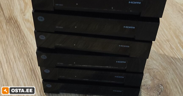 TÖÖTAVAD DIGIBOKSID MOTOROLA VIP1003 6TK (190554118) - Osta.ee