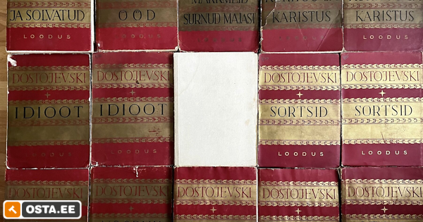 Fjodor Dostojevski kogutud teosed (15 köidet) (210096414) - Osta.ee