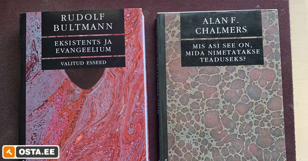 2 raamatut sarjast "Avatud Eesti raamat". Bultmann&Chalmers (226534565 ...