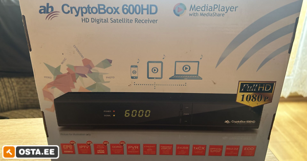 Müüa digibox CryptoBox 600HD (202629691) - Osta.ee
