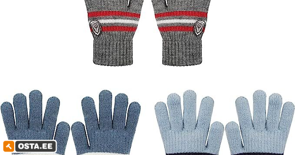 MEGA! TAGVO laste soojad kootud kindad, UUS! (197409178) - Osta.ee