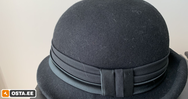 Uus must villane kübar (202419352) - Osta.ee