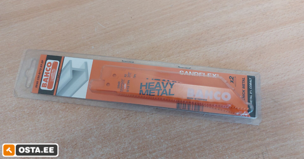 Tiigersae terad Bahco Sandflex bimetall paksule metallile (194540096 ...