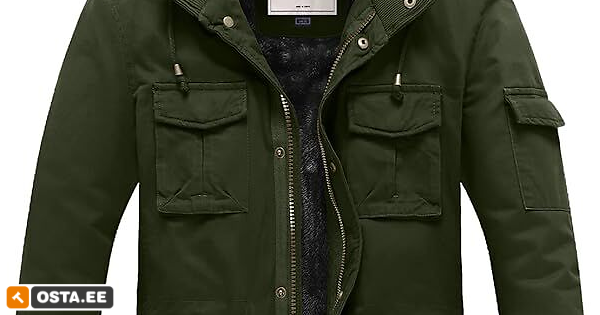 MEGA! Uoiuxc meeste fliisist talvejope, S, UUS! (200572421) - Osta.ee