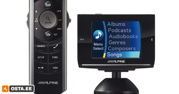 Alpine eX-10 BT Hands-free Phone Control Bluetooth Streamer (172971223 ...