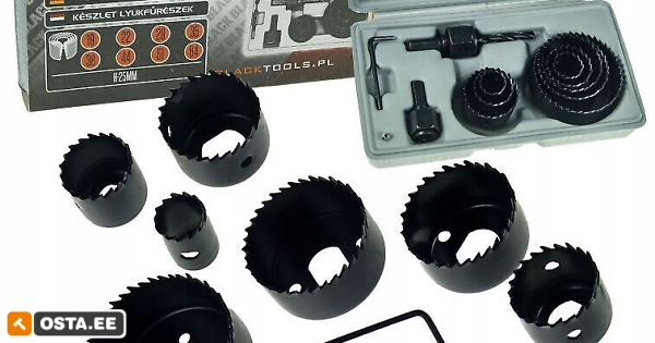 Nr. 862 Toosifreesid 11 osa Black Tools!Kood: 21000 (210359531) - Osta.ee