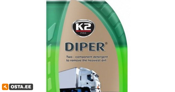 K2 DIPER KAHEKOMPONENTNE PUHASTUSVAHEND 1L KONTS (163317002) - Osta.ee