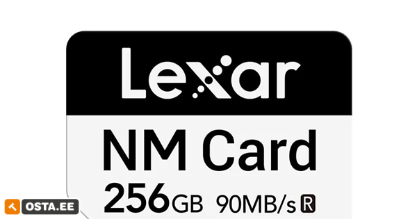 MEGA! Lexar 256GB NM Card mälukaart! UUS! (217709953) - Osta.ee