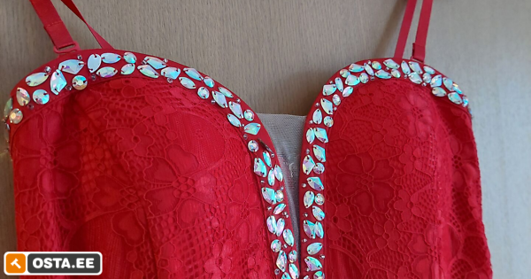 Pikk pidulik punane kleit (189661290) - Osta.ee