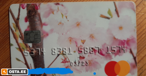 Plastikkaart.Pangakaart SEB debit. (209652850) - Osta.ee